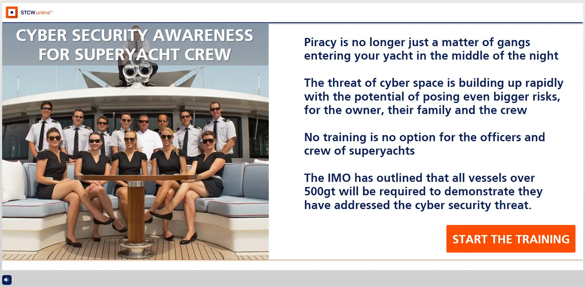 Cyber Security for Superyacht Online Course - STCW.online