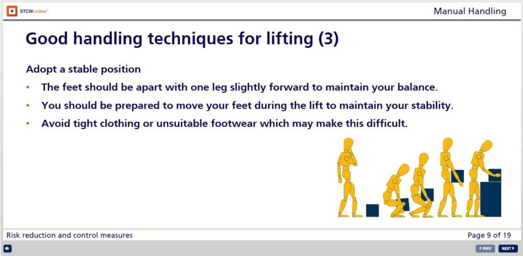 STCW Manual Handling Online Course | STCW.online